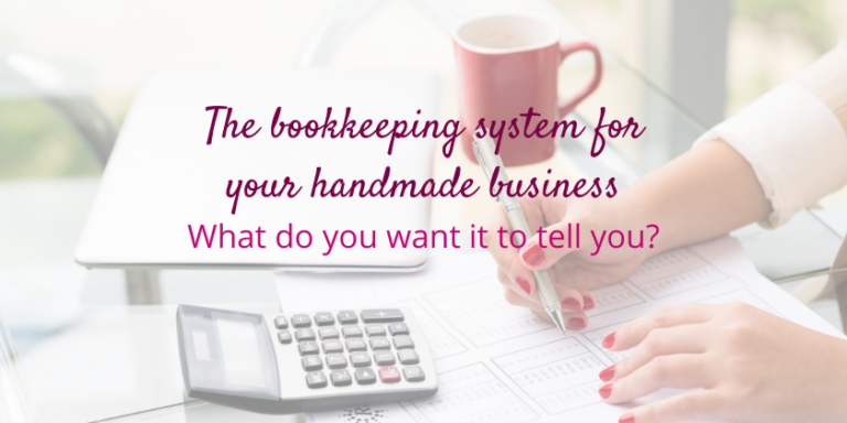 The bookkeeping system for your handmade business - The YarnyBookkeeper
